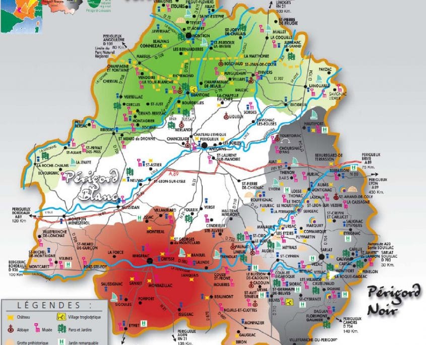 Le Périgord et ses merveilles